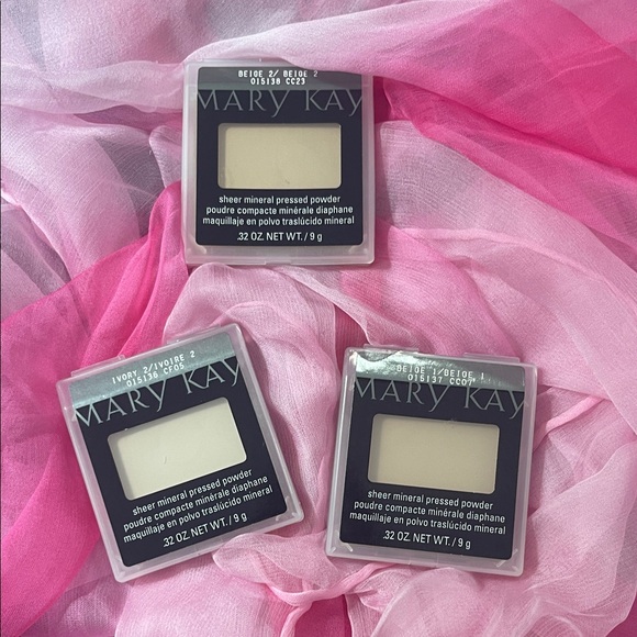 Mary Kay | Makeup | Mary Kay Sheer Mineral Pressed Powder 3 Pack Beige ...